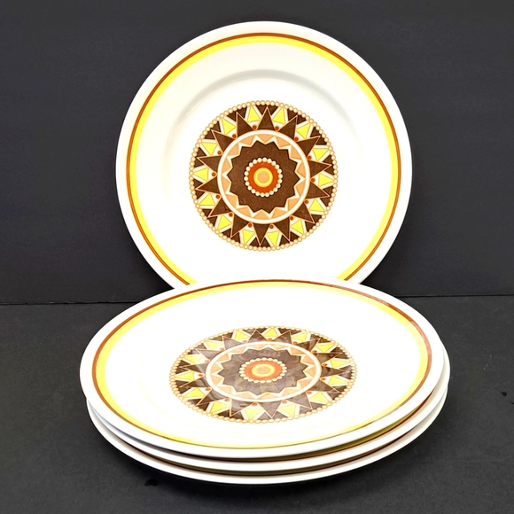 Nikko Ceramics | Dining | Vintage Nikko Ironstone Sunburst Set Of 4 5 ...